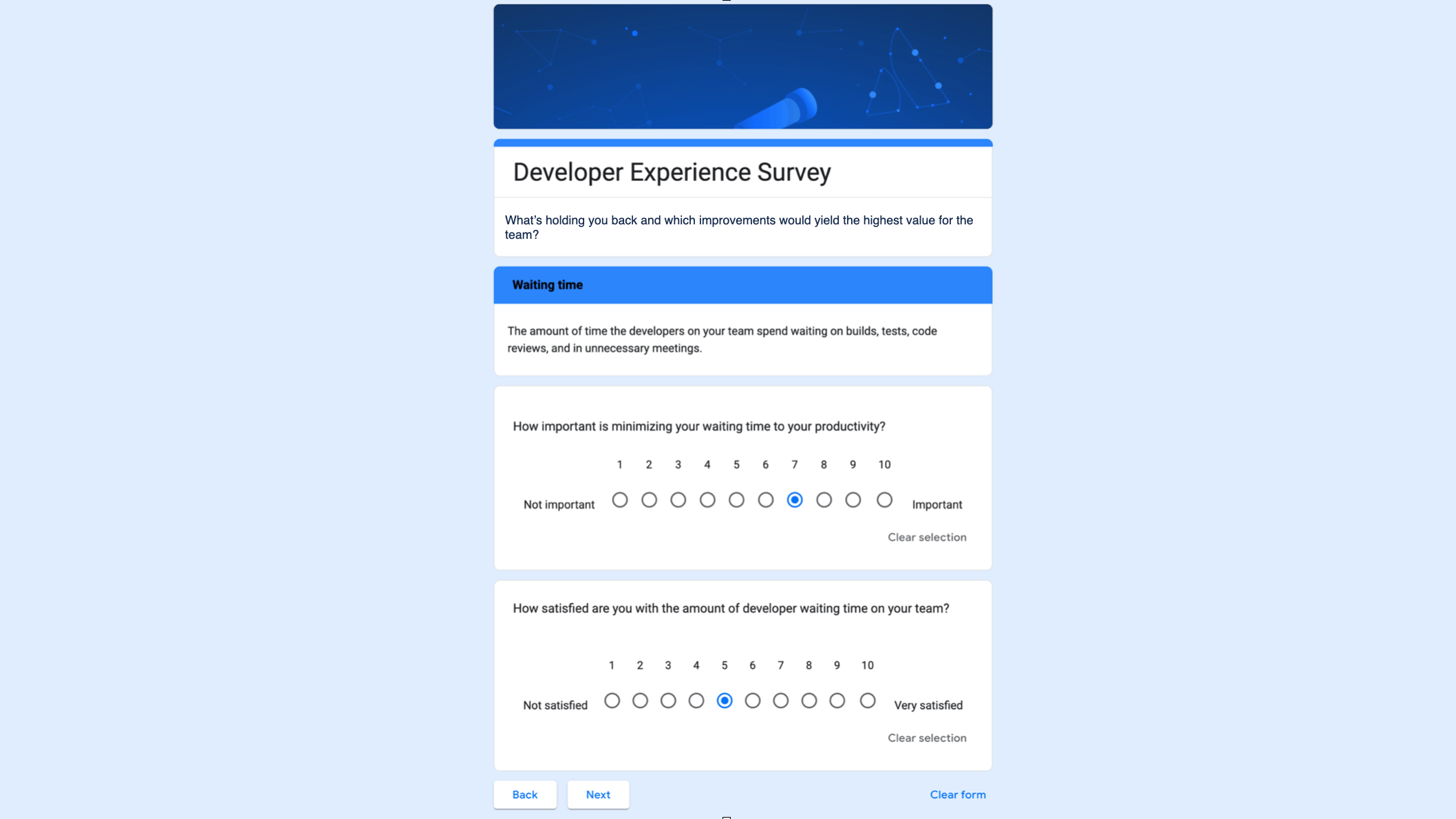 Developer Experience Survey Play | Atlassian